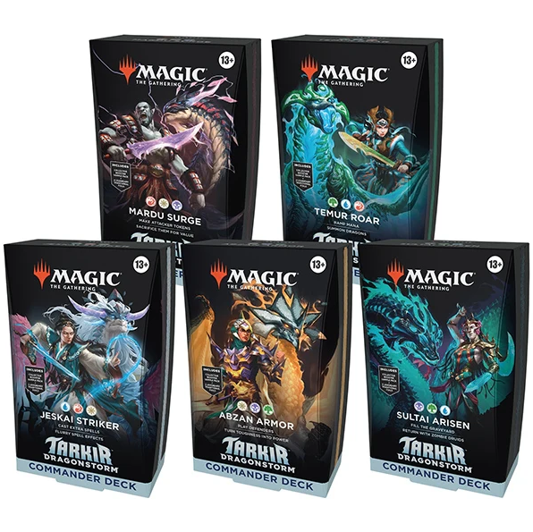 Magic The Gathering: Tarkir Dragonstorm Commander Deck Display – JinkiesCo